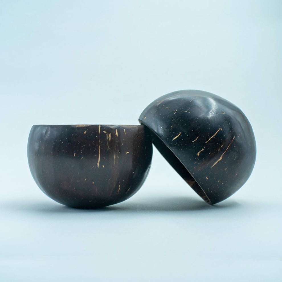 EcoFreaky 250ml Tropical Coconut Bowl – Hand-Polished in Kerala | Idea