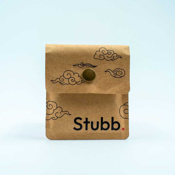 Stubb – Reusable Kraft Paper Portable Ashtray – Brown | Pack of 1 ...